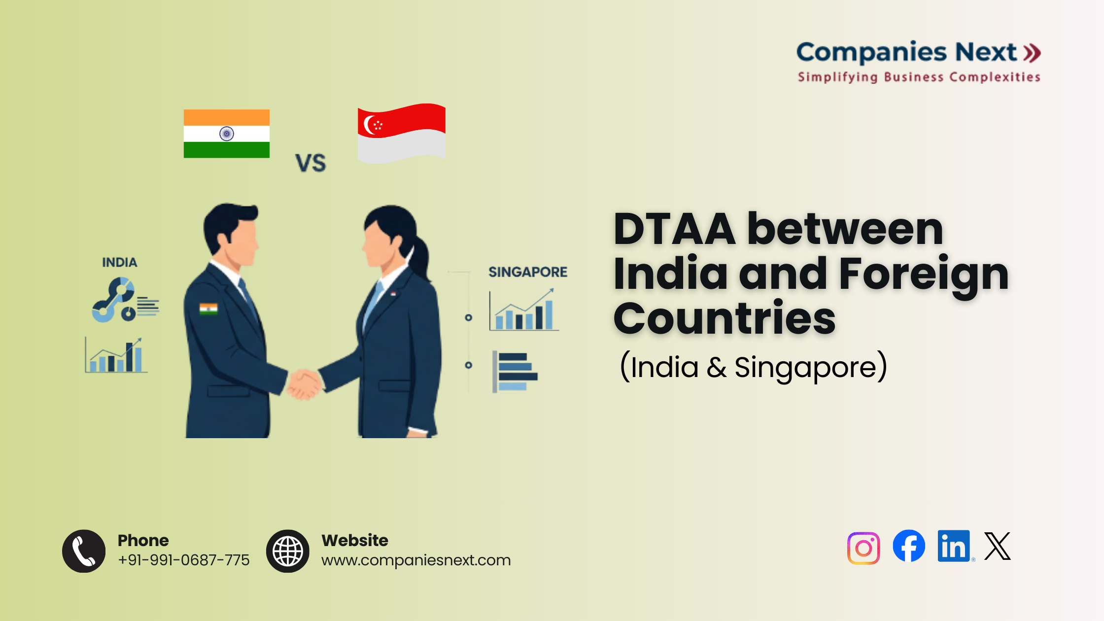 DTAA Between India and Singapore | Tax Rates & Relief